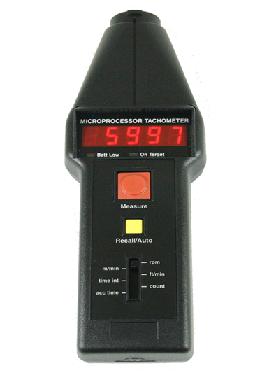 Handheld Tachometers - Complete List of Handheld and Laser Tachometers